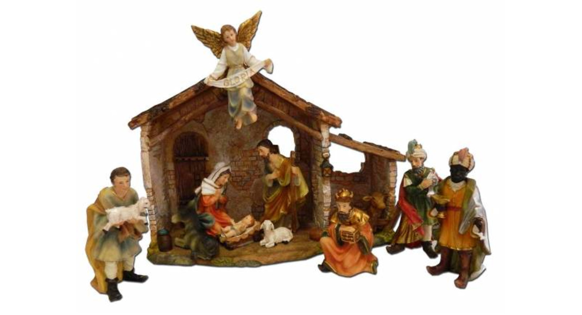 Spanish nativity scene | Catholic Christmas statuary sets