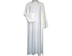 Vestimenta del diácono cristiano Dalmatian, albas y estolas