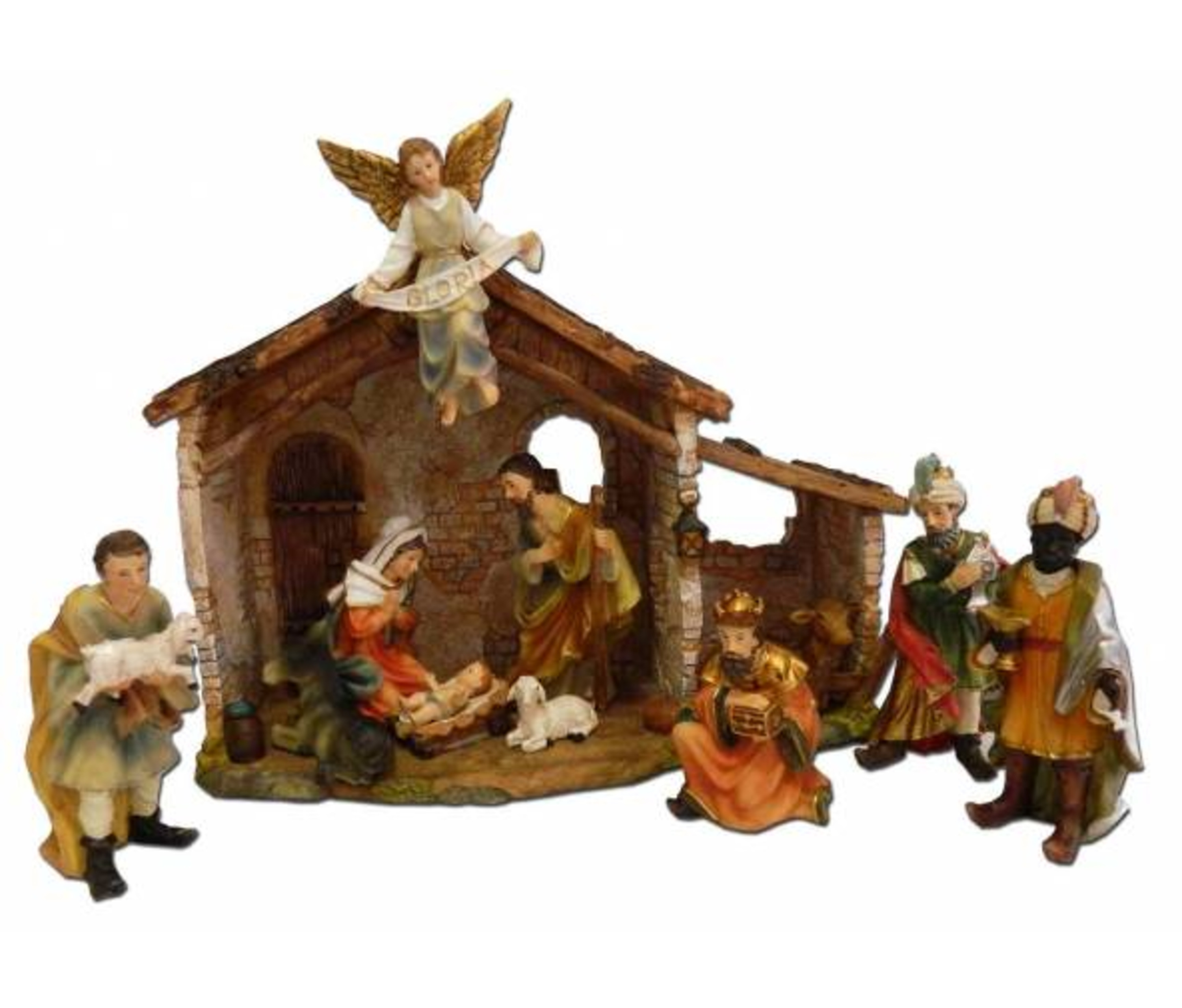Spanish nativity scene | Catholic Christmas statuary sets