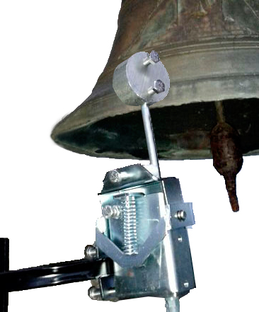 Electronic clapper for church bells - Electronic bells