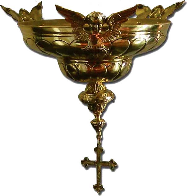 Religious lamp - Church lamp to hang - Lamp - Brabander.es