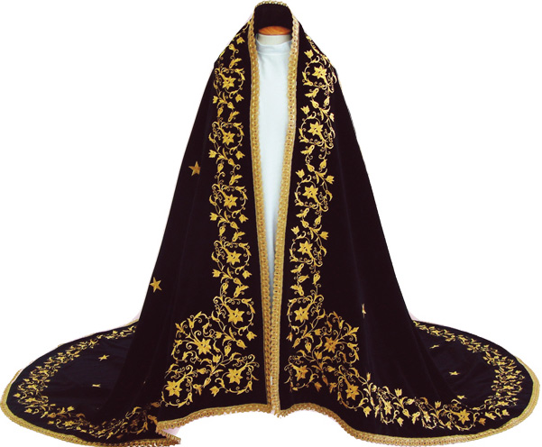 Sacred Mantle for Virgin Mary - Mantle for religious image
